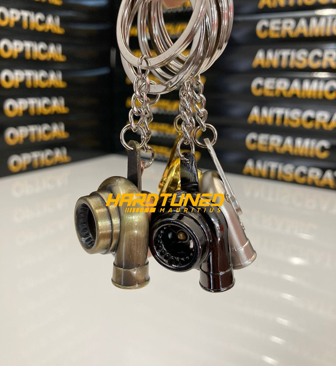 JDM MINI TURBO KEYRING – HARDTUNED ENTERPRISE (MAURITIUS)